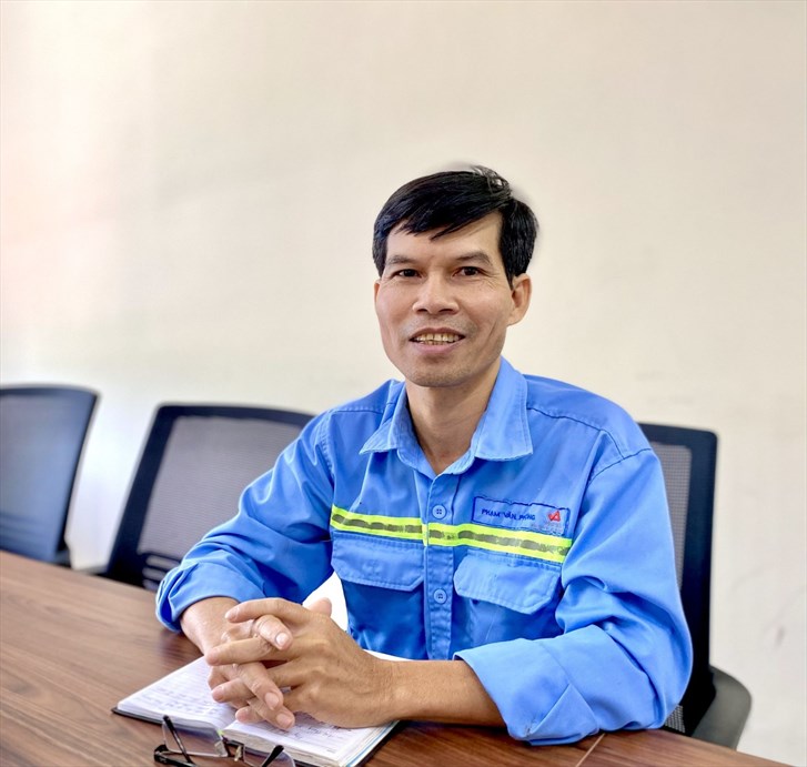 Phạm Văn Phượng: “an cư lạc nghiệp” tại Thép Tấm lá Phú Mỹ - VNSTEEL